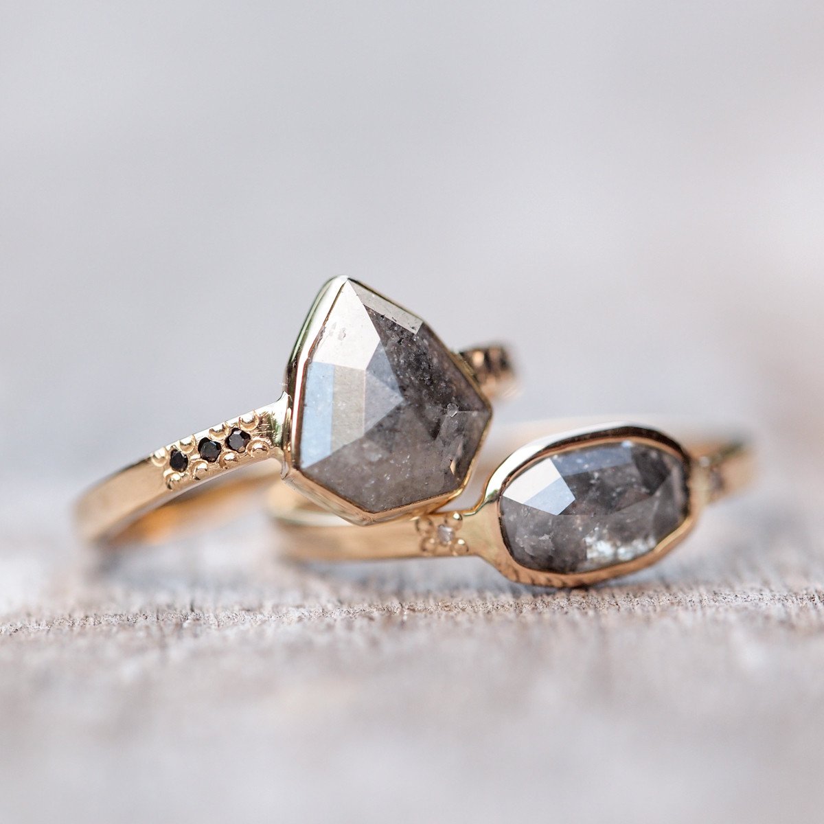 What Are Salt And Pepper Diamonds? | Chroma Gems & Co
